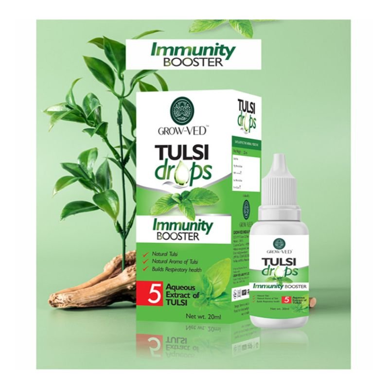 Grow Ved Tulsi Drops / Panch Tulsi